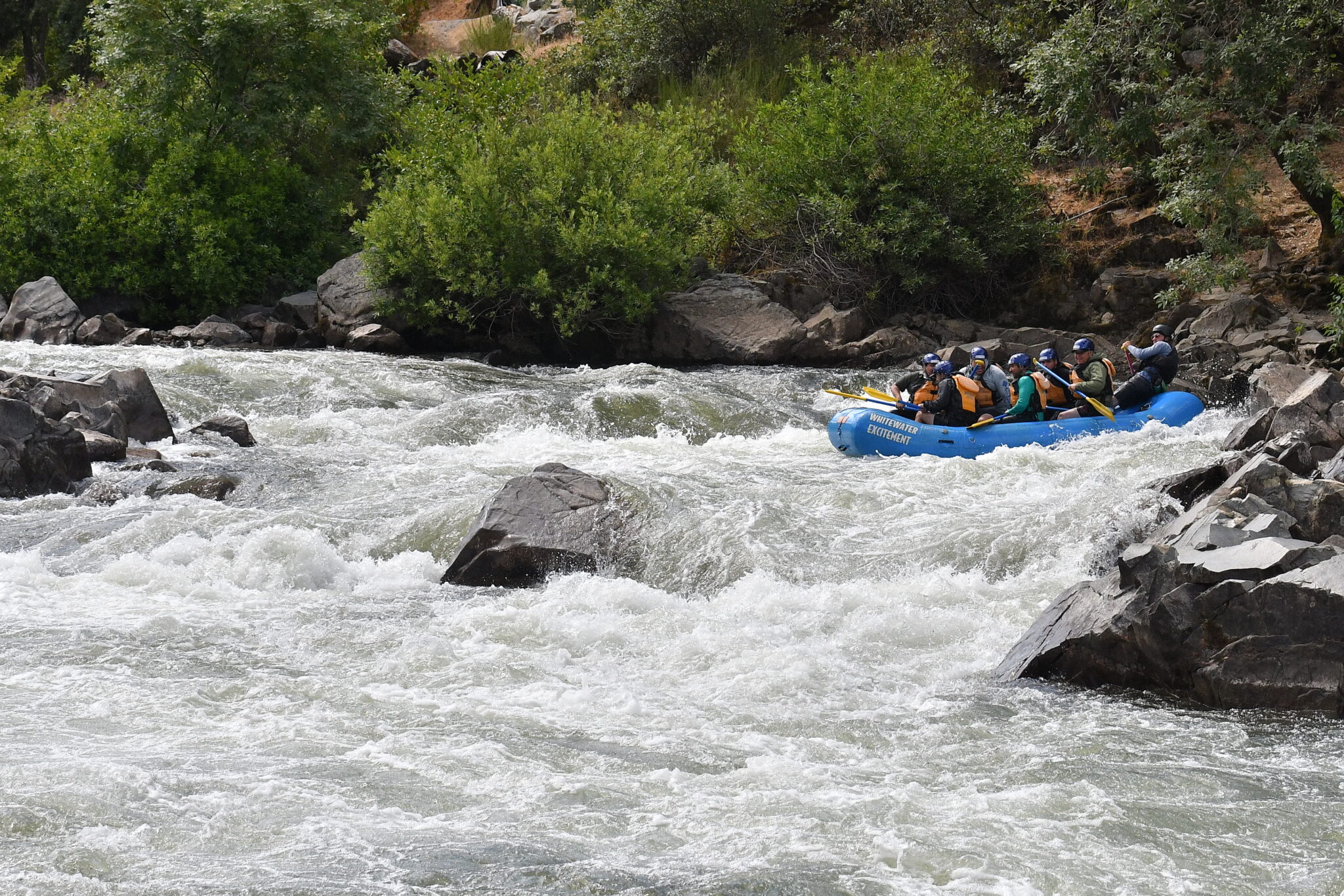 Middle-South Fork American River 2 Day River Rafting Trip