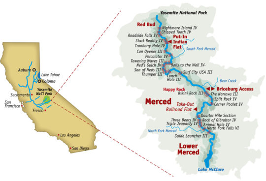 Spectacular Merced River Rafting Trips | Whitewater Excitement