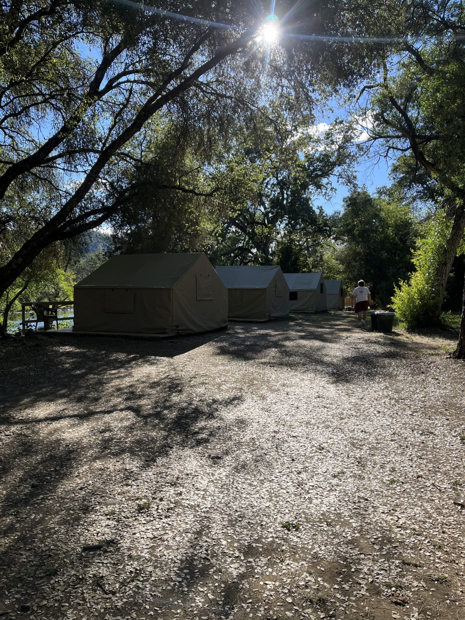 Whitewater Excitement's Private American River Camp